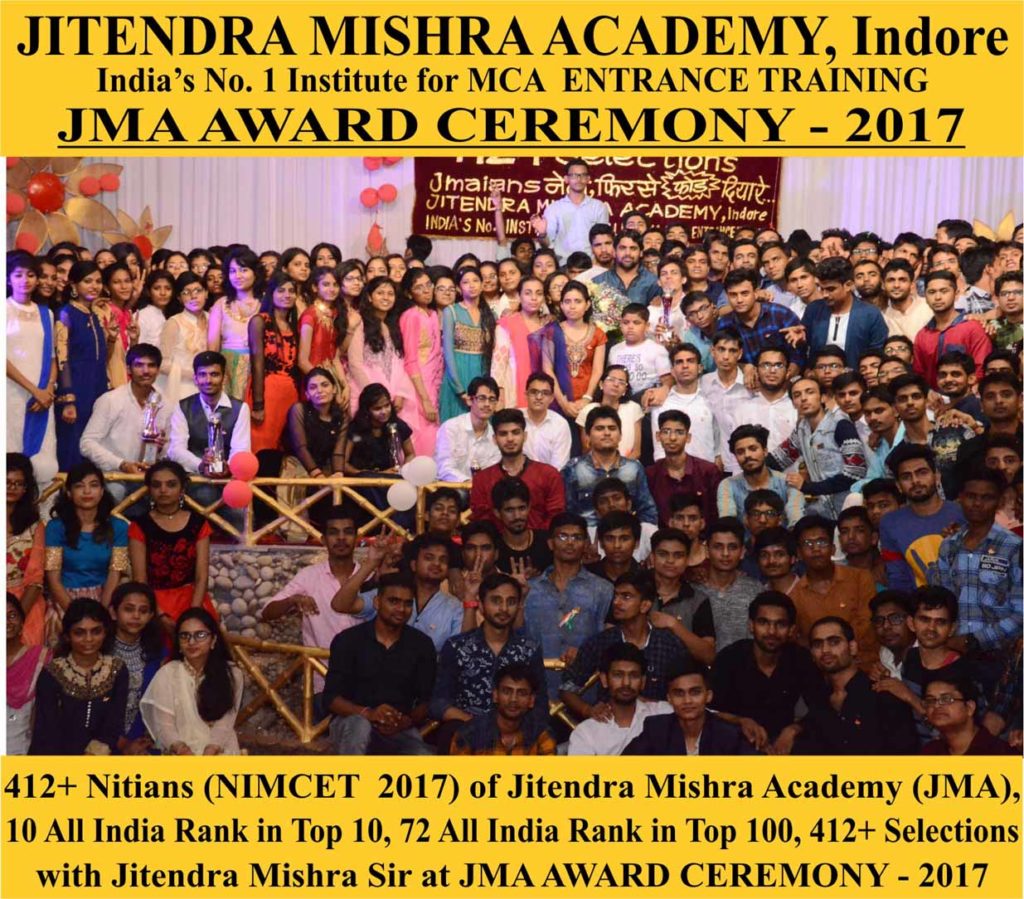 MCA Placement | Jitendra Mishra Academy | Indore MP