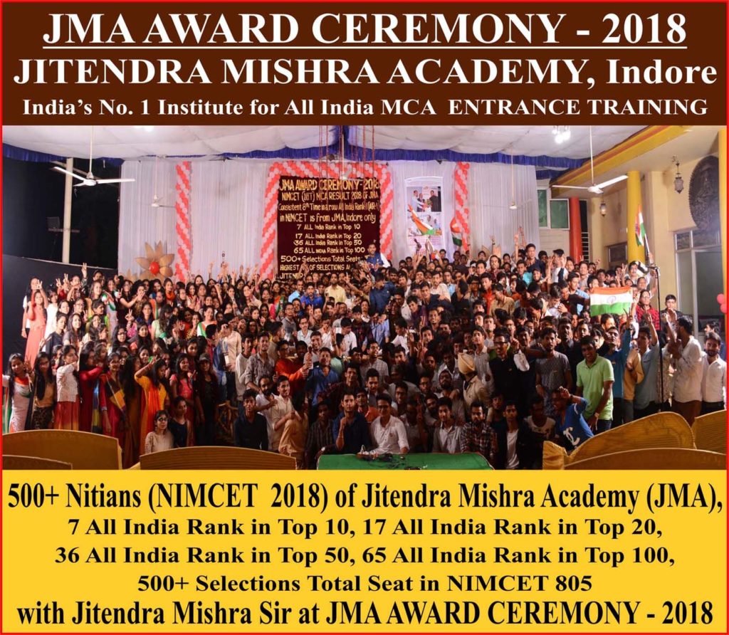 MCA Placement | Jitendra Mishra Academy | Indore MP
